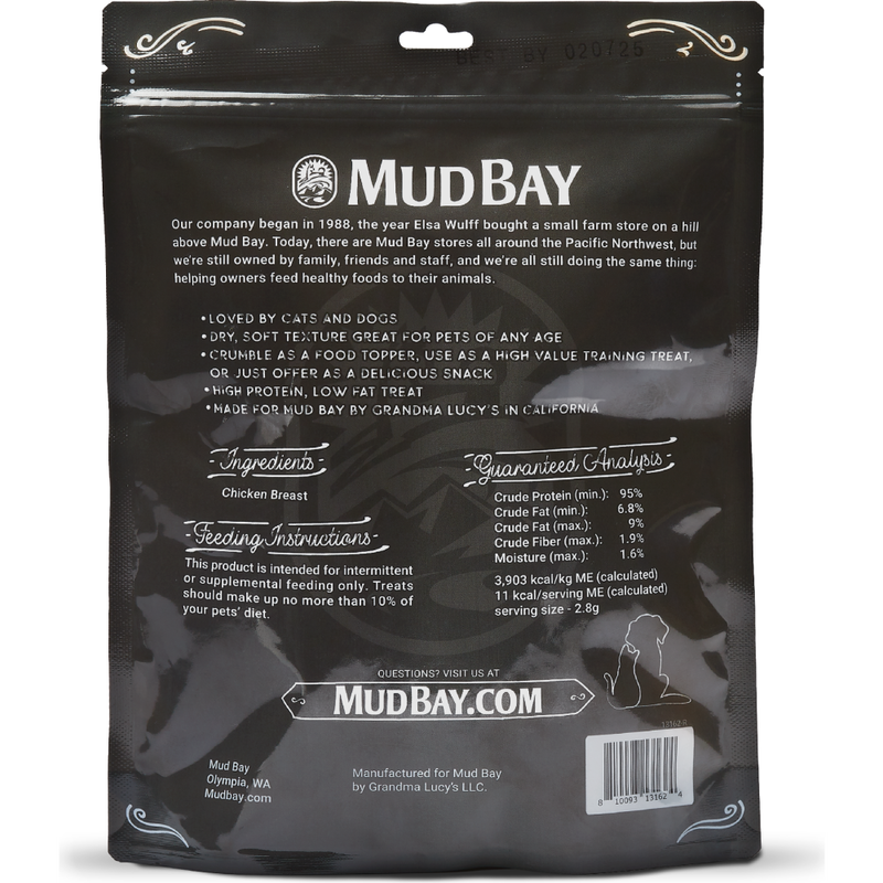 Mud Bay | Buy Mud Bay Freeze-Dried Dog & Cat Treats, Chicken Breast, 5-oz for USD 19.99 | MudBay